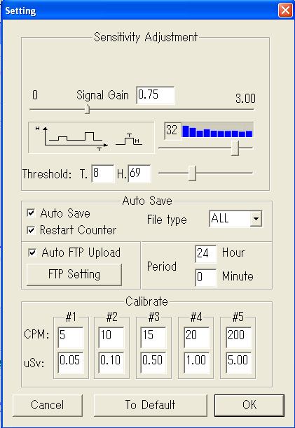 TOOL-076 GQ Geiger Counter Data Logger PRO Software – GQ Electronics LLC